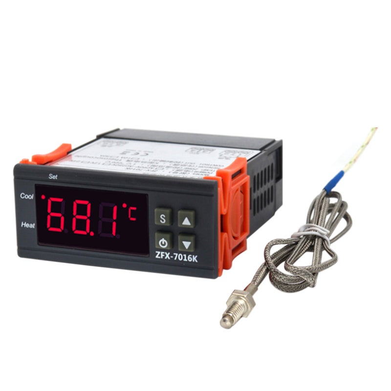 ZFX-7016K 10A Digital Temperature Controller Intelligent High Accuracy ...