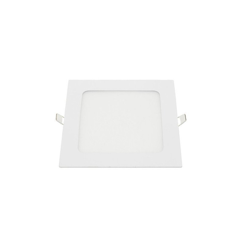 Spot LED 12W 900lm (60W) Blanc Carré 170mmx170mm - Blanc Naturel 4500K ...
