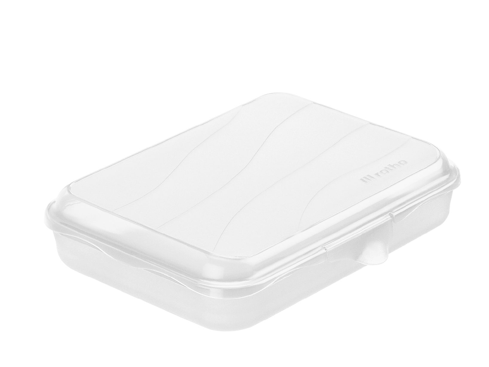 Contenedor Rotho Fun de polipropileno transparente con tapa, 0,75 l ...