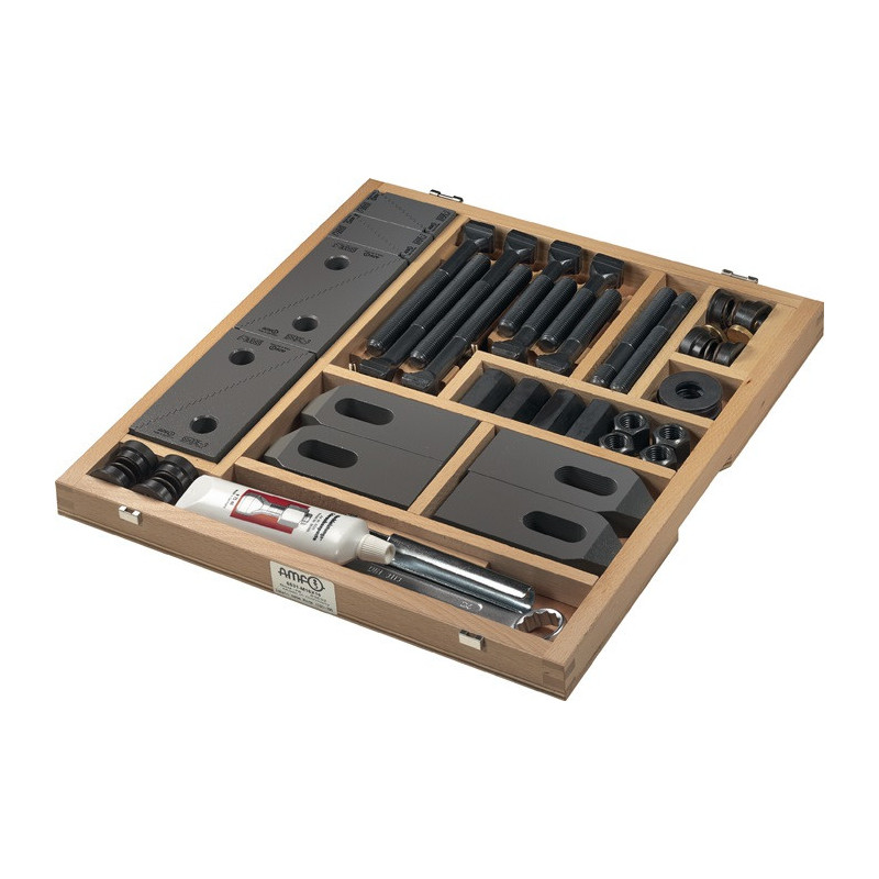 Assortiment d'outils de serrage Nr.6531 M10 x 10mm 48 Unités AMF ...