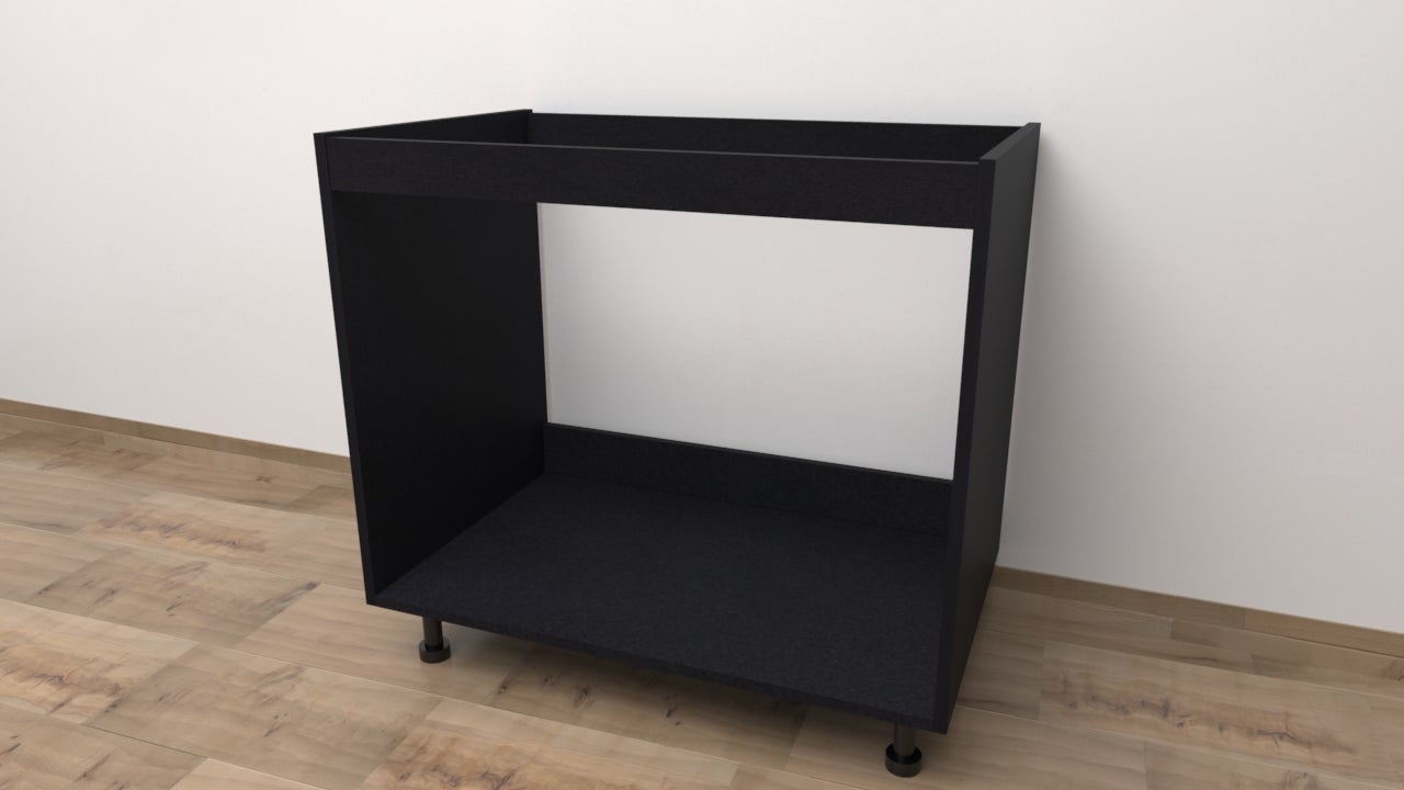 Base da lavello d appoggio con Le Seguenti Misure l=80 cm p=55 cm h=72 ...