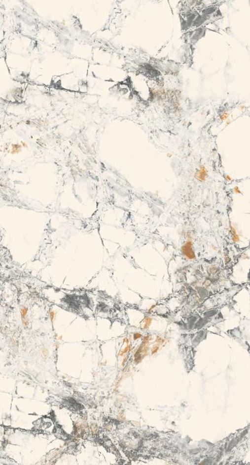 Suelo/Azulejo porcelánico efecto mármol blanco PATAGONIA VEINY Full ...