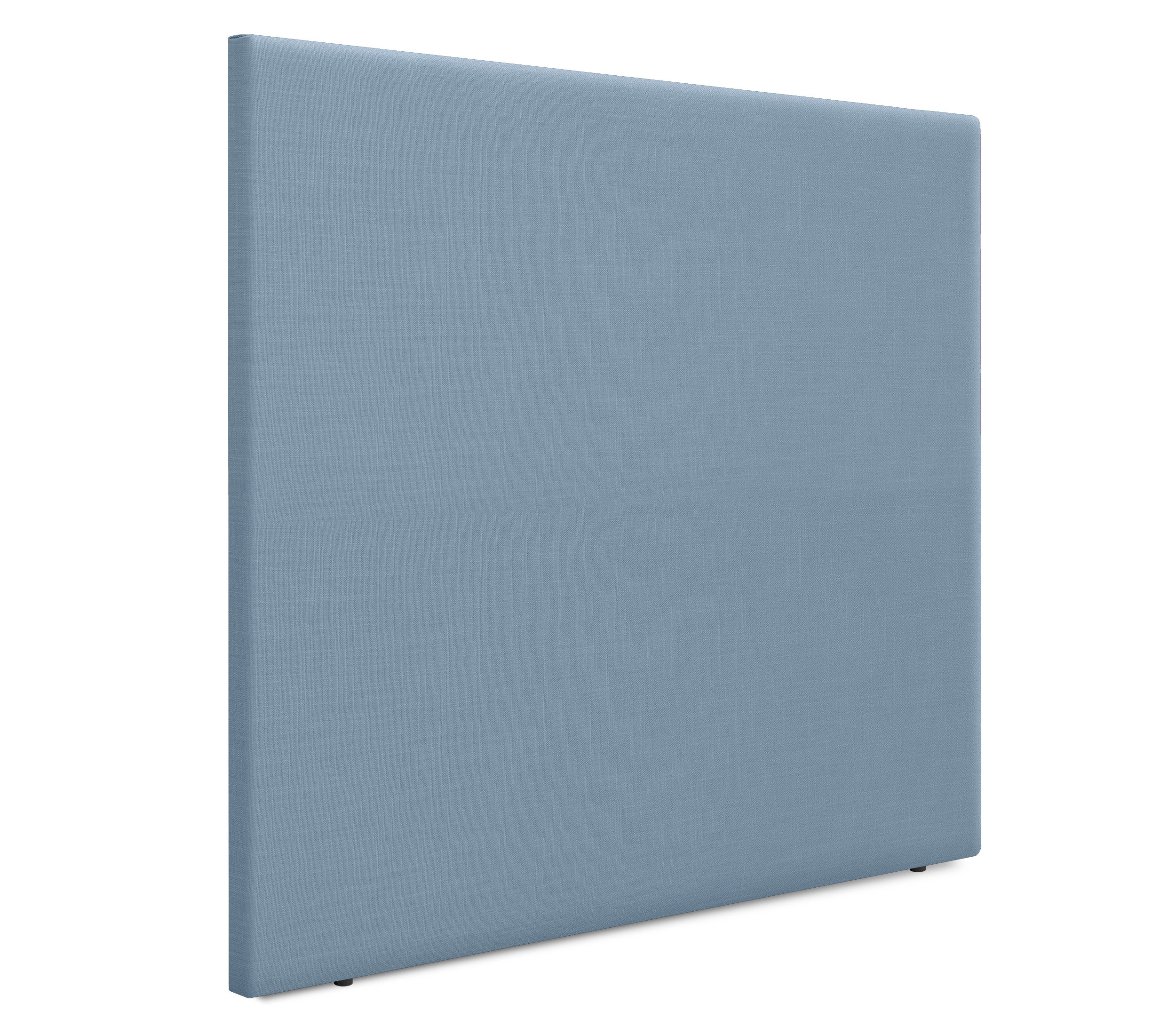 DHOME Tête de lit en lin naturel lisse au sol 145x120cm Lits 135/140 ...