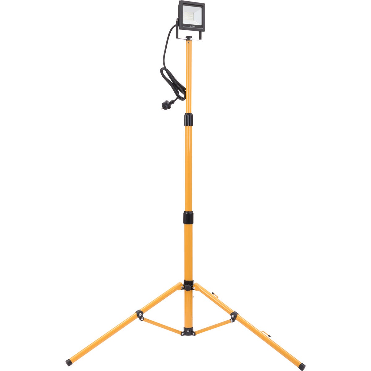 Projecteur LED trépied 30W IP65 Jaune - Zenitech | Bricoman