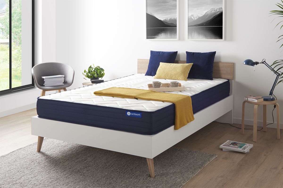 Matelas 180 x 200 cm Actilatex life - Latex et mémoire de forme - Ep. 22 cm - Très ferme - 5 ...