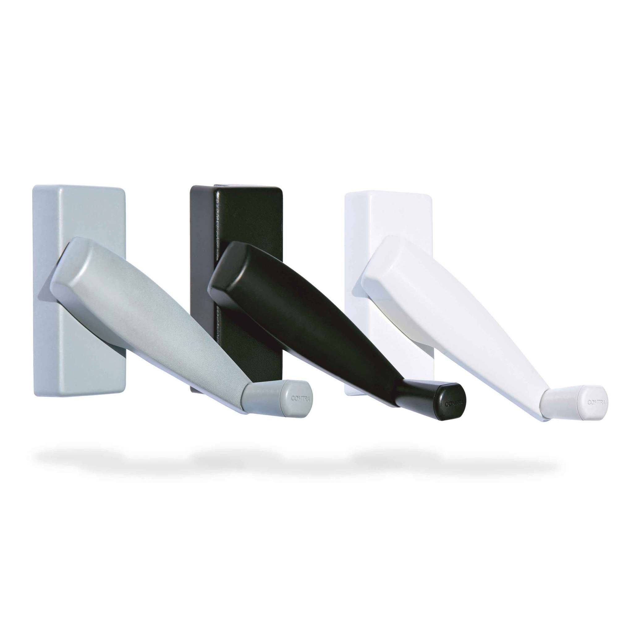 Manivelle pour ferme-imposte MISTRAL 85mm blanc - COMTRA - E12540A_BL ...