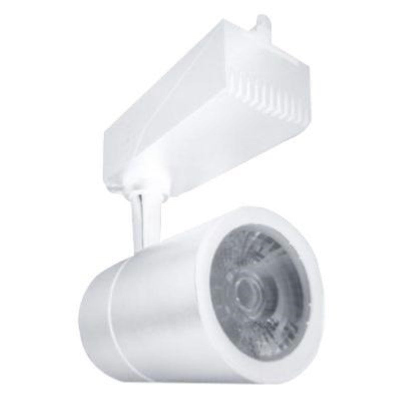 Spot LED sur Rail 30W 80° Triphasé BLANC - Blanc Froid 6000K - 8000K ...