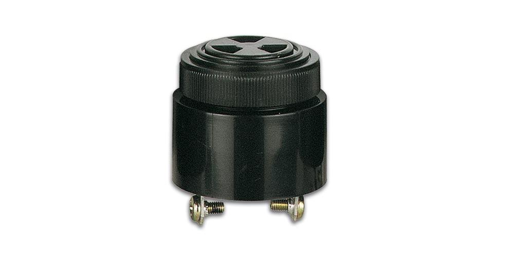 BUZZER A INTENSITE SONORE REGLABLE 3-24Vcc TYPE A VISSER - SON PULSE ...