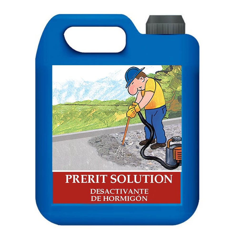 Desactivante Prerit Solution (25kg) - Retrasa el tiempo de fraguado en suelos de hormigón fresco ...