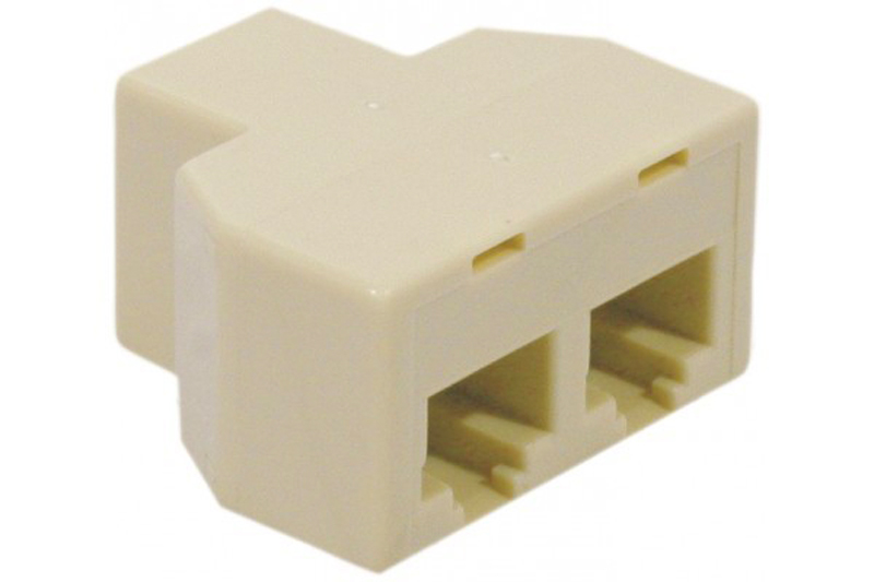 CONECTICPLUS Adaptateur doubleur rj45 pour téléphonie | Leroy Merlin