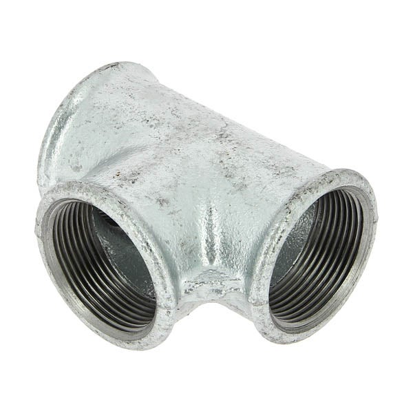 Té fonte galva égal Femelle 1"1/2 | Leroy Merlin