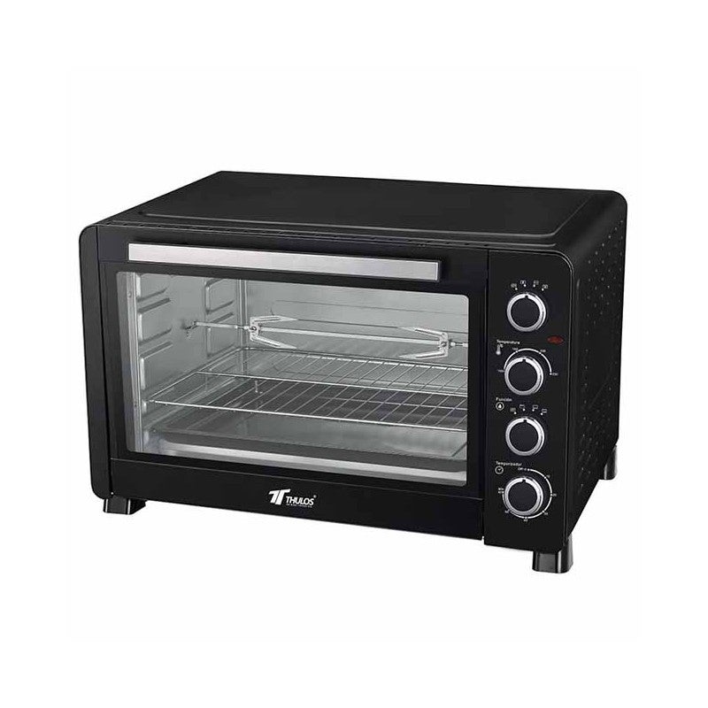 Four électrique 60L convection 2500W Thulos, Réglage de la température ...