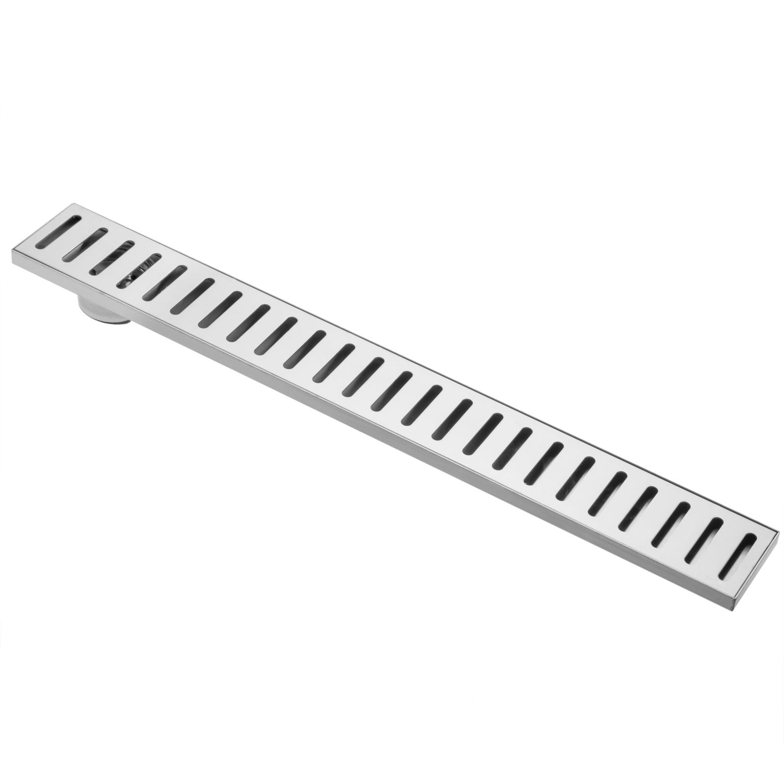 Caniveau de drainage avec grille pour sol 60x7,5 cm | Leroy Merlin