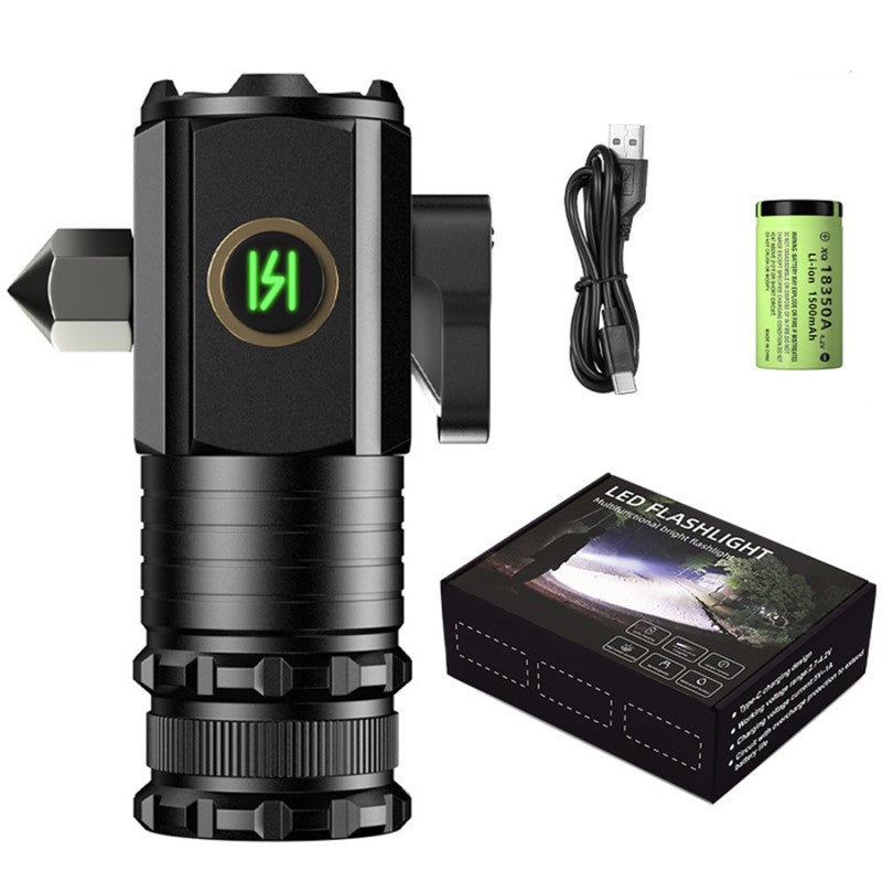 Mini lampe torche haute puissance avec 5 modes d'éclairage, portable, à ...