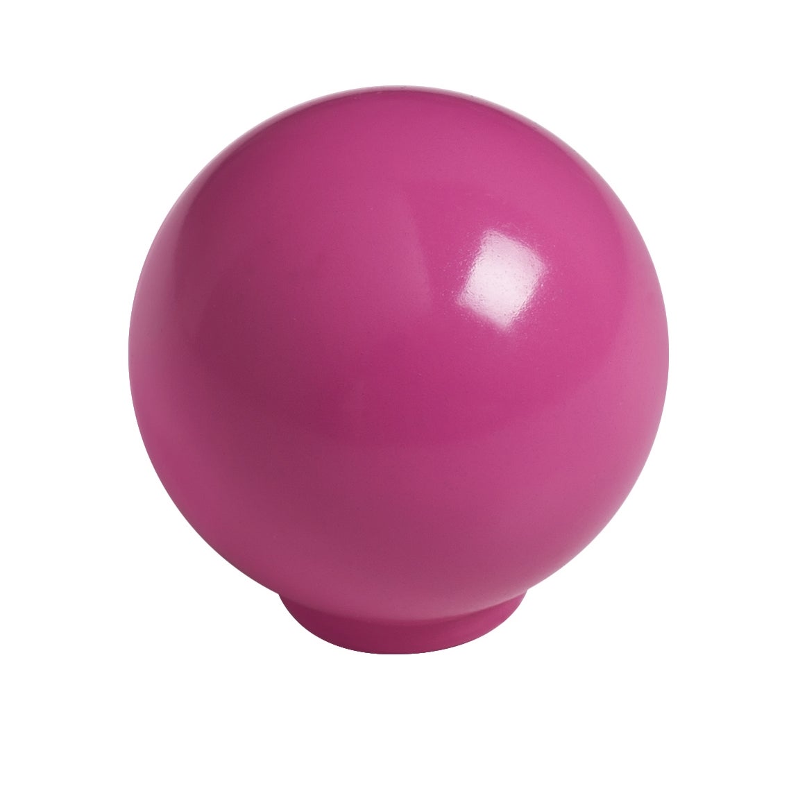 TIRADOR DE BOLA DE ABS 29MM MAGENTA BRILLANTE, PAQUETE DE 50 | Leroy Merlin