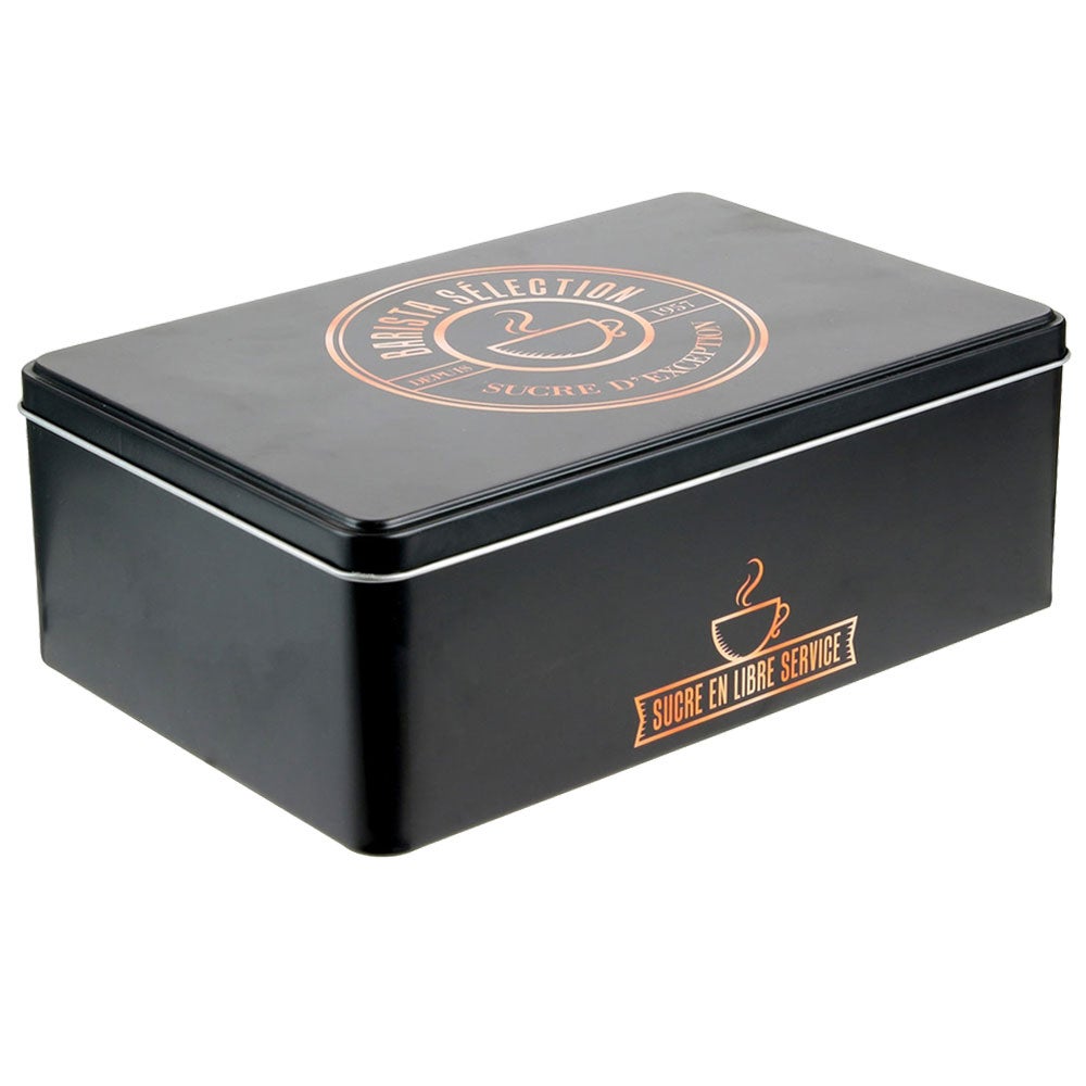 BOÎTE MÉTALLIQUE SUCRE BARISTA | Leroy Merlin