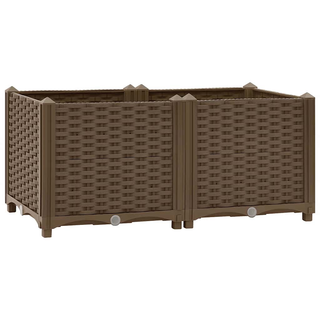 Donica do podniesionej rabaty, 80x40x38 cm, polipropylen vidaXL - Leroy ...