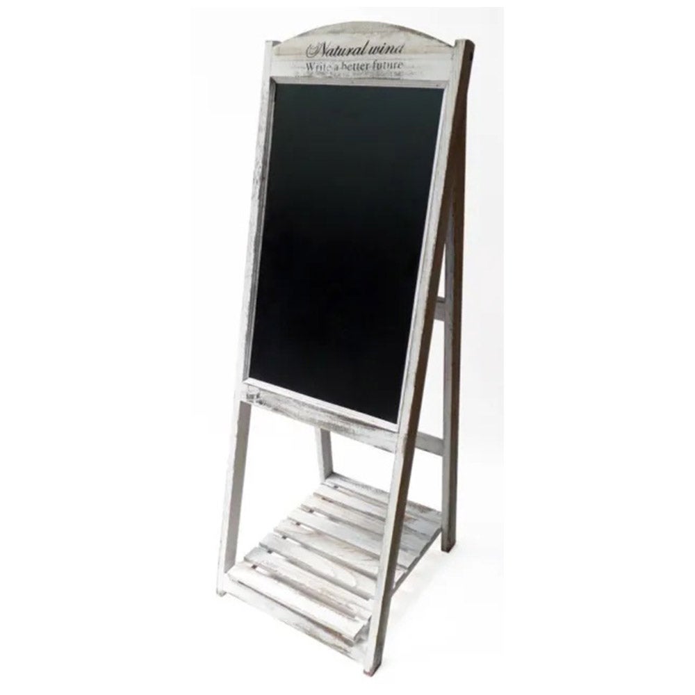 Tableau noir publicitaire extérieur blanc antique | Leroy Merlin