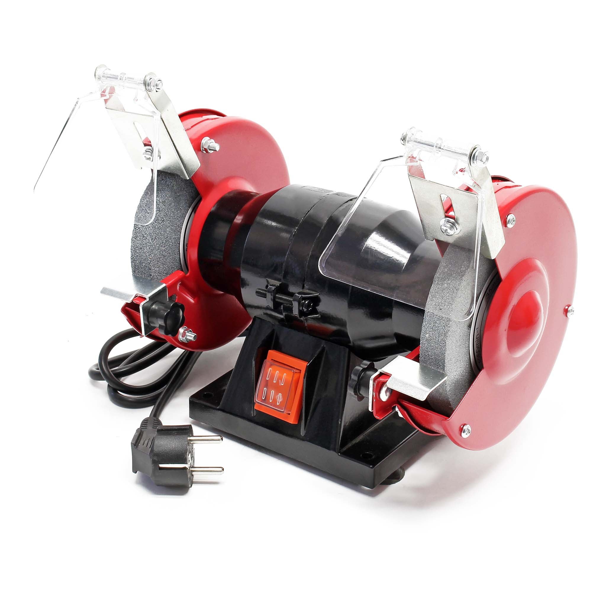 Double meuleuse 120W Touret à meuler 2 Disques abrasifs Ø 125 mm ...