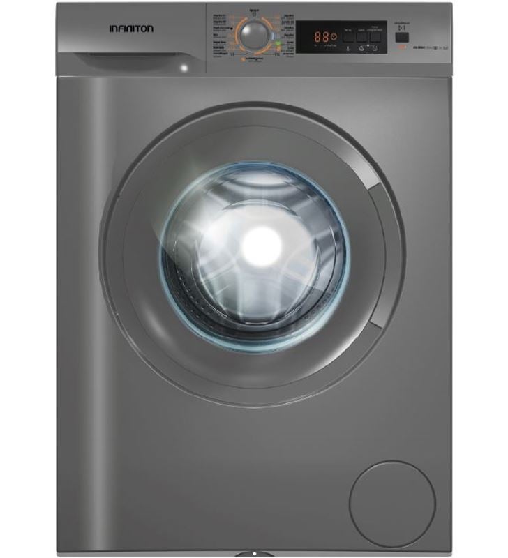 Infiniton WM-D82DKE lavadora Carga frontal 8 kg 1200 RPM Acero ...