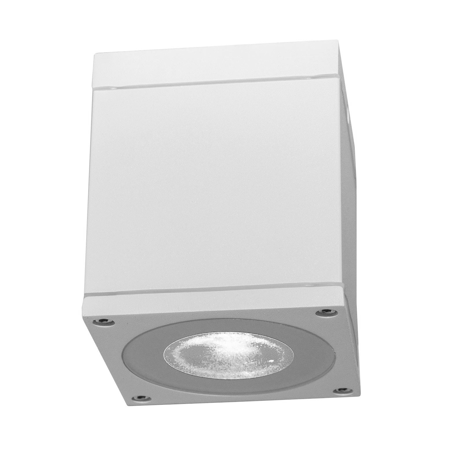 Plafonnier carré LED plafonnier GU10 6W lumière cabine de douche ...