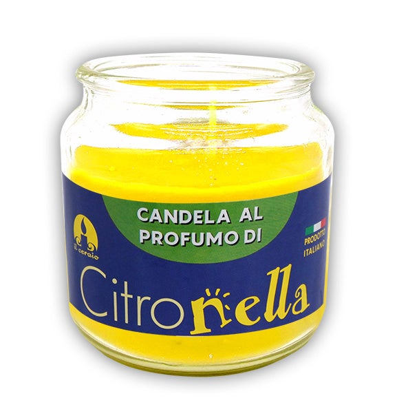 Set di 6 Candele alla Citronella in Barattolo di Vetro | Leroy Merlin