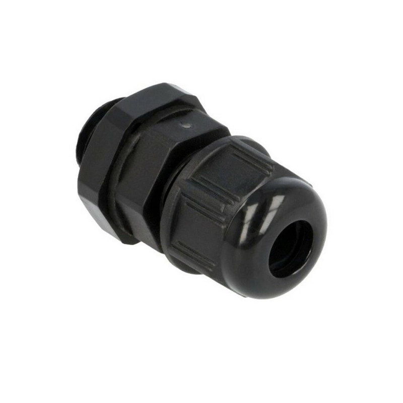 Presse étoupes noir ISO IP67 + contre écrou - Dimensions - M40 - Ø de ...