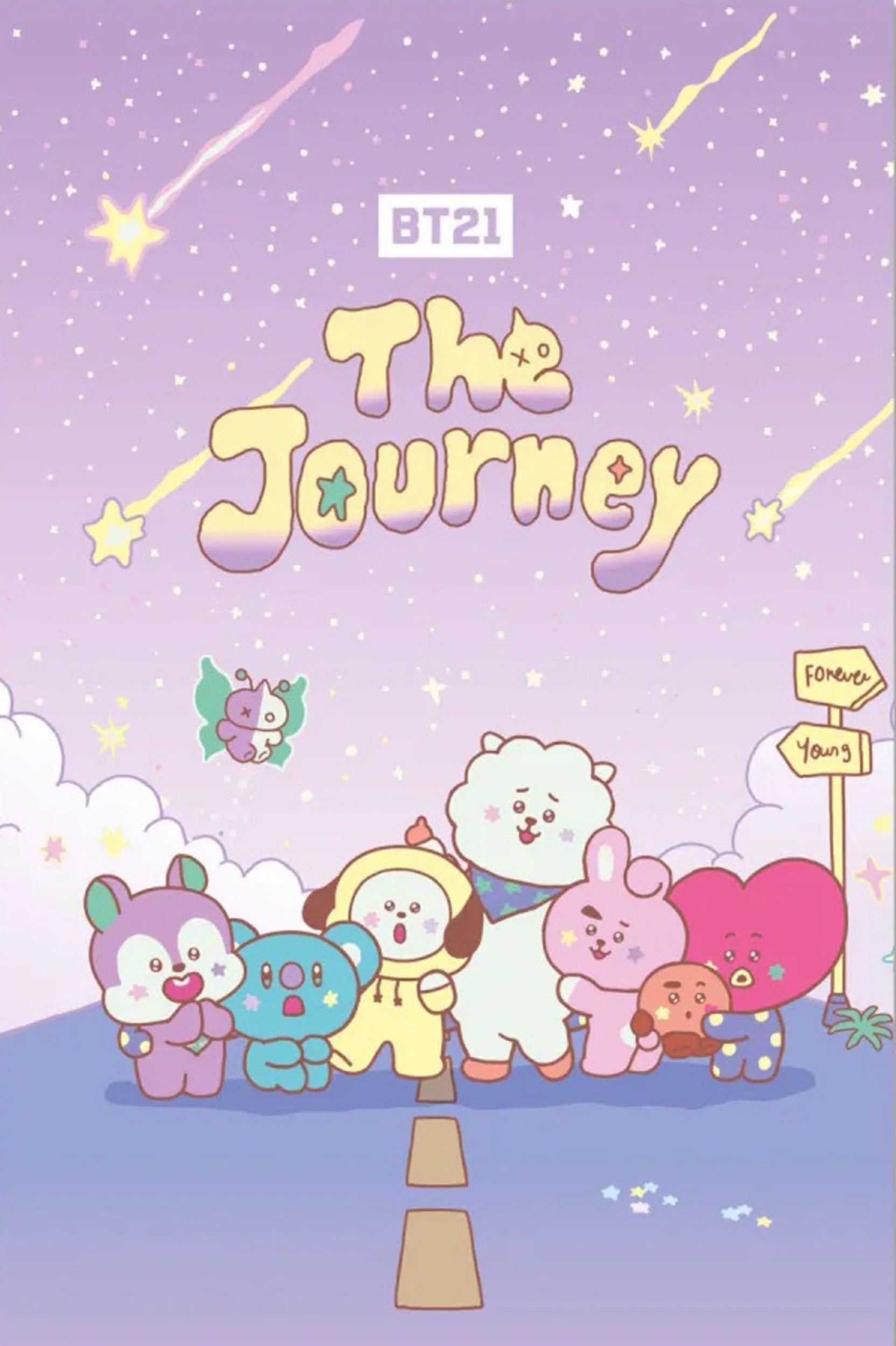 Poster BT21 - The Journey 61x91.5cm | Leroy Merlin