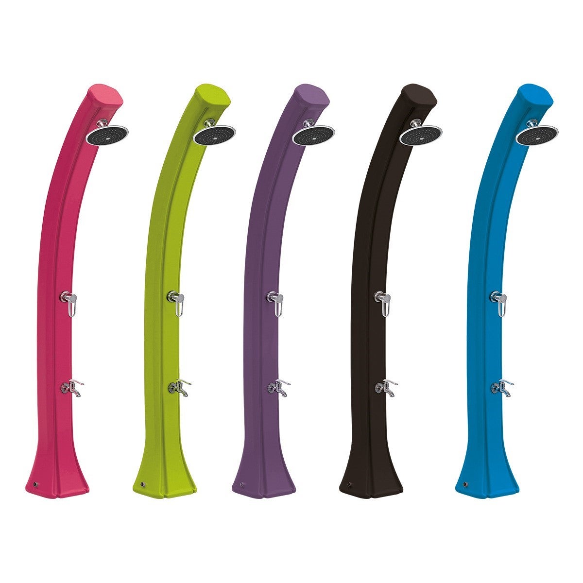 Douche Solaire Extérieure Happy 4x4 44L Formidra - 222x26x29cm ...