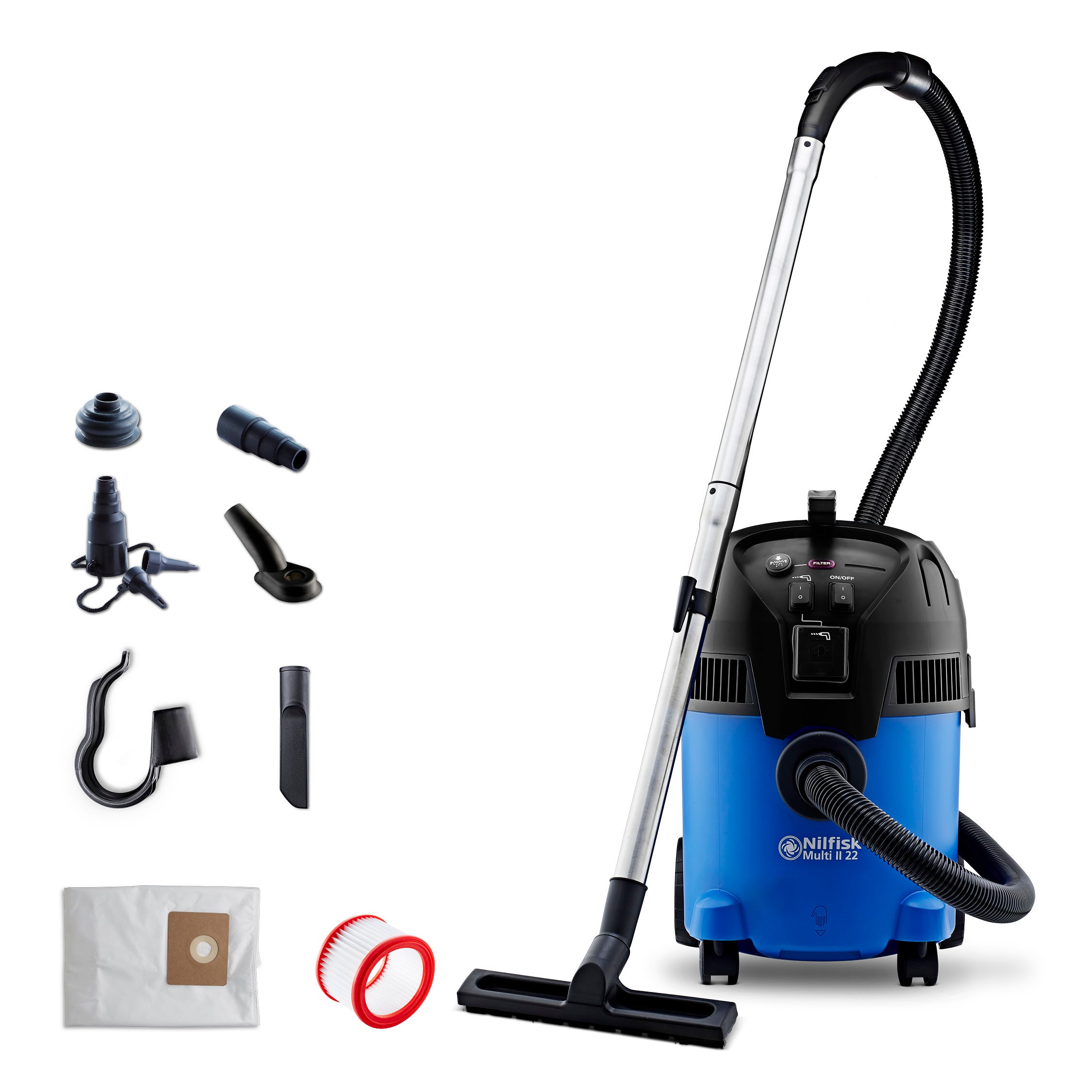 Nilfisk Multi II 22 T Premium Home Edition Aspirateur eau et poussière ...