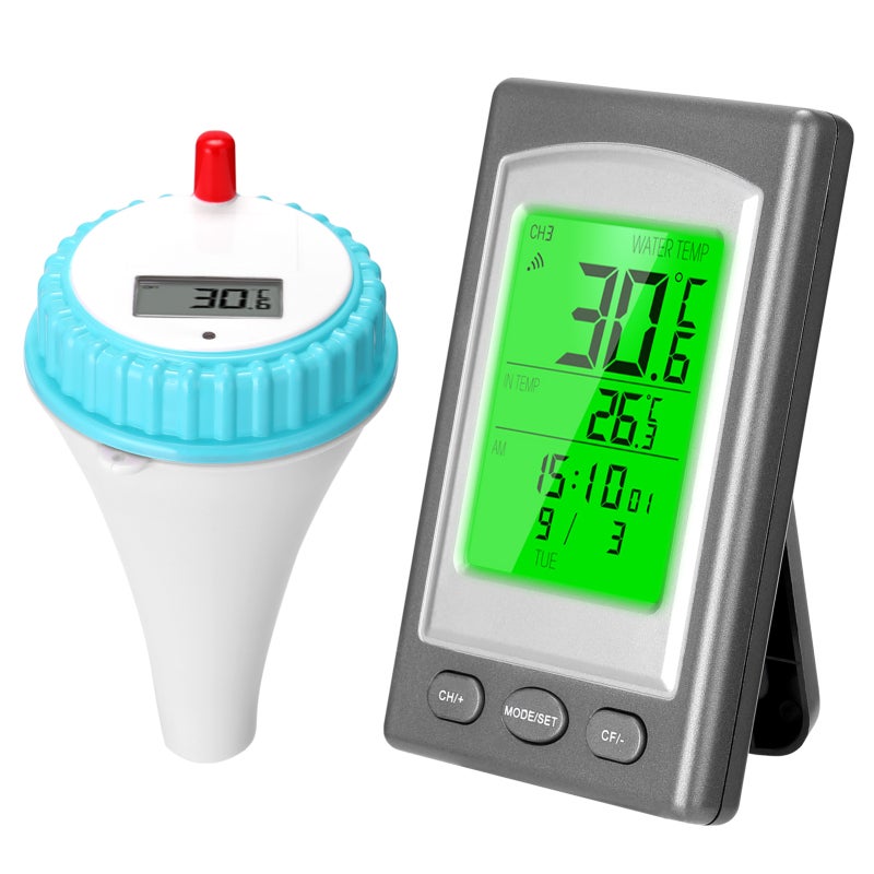 Floatings The-rmometer Wireless Swimming Pool The-rmometer Water Ther ...