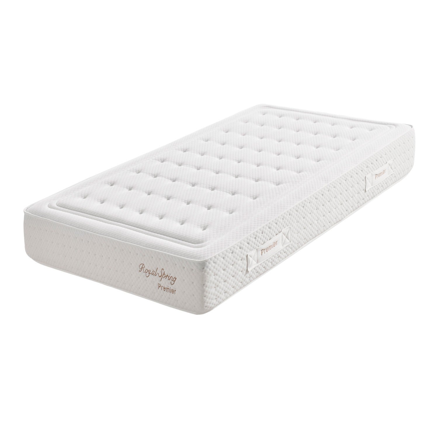 Matelas Royal Spring Premier en Latex HR 30, 90x200cm - Moonia | Leroy ...