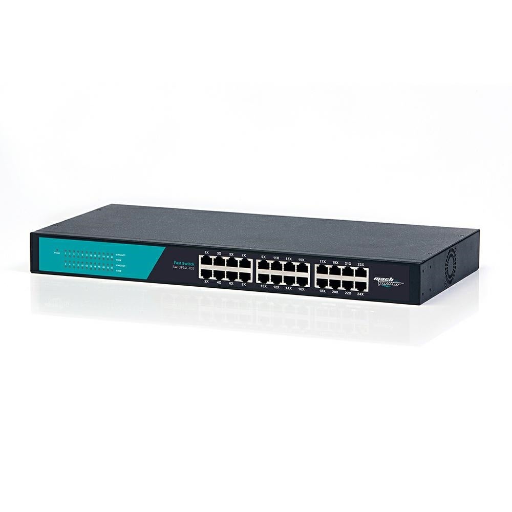 Switch unmanged 24 porte fast, per armadi rack 19" | Leroy Merlin