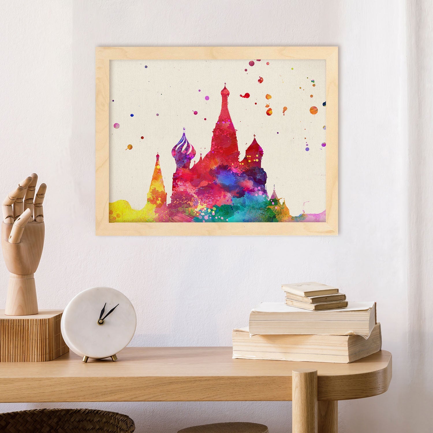 Poster De San Basilio. Láminas E Ilustraciones De Ciudades, Comunidades ...