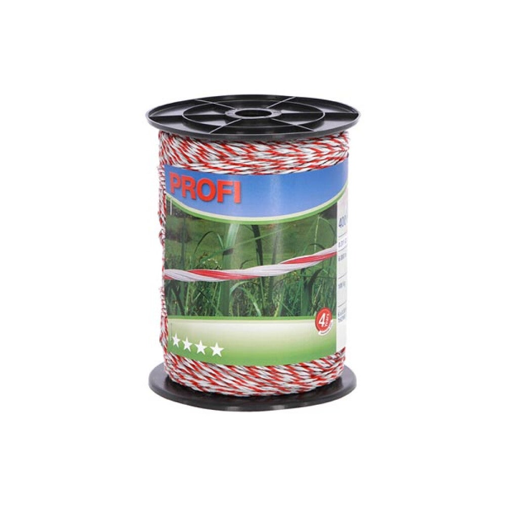 Fil Profi 6x0,30 TriC 400m blanc/rouge | Leroy Merlin