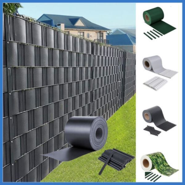 Fascia Strisce PVC frangivista ringhiera balcone cancello colore ...