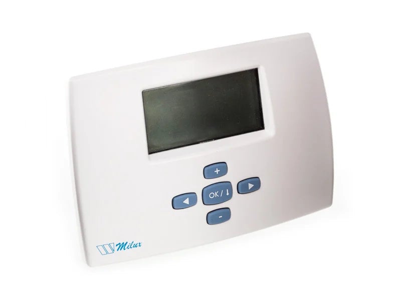 Thermostat digital programmable radio MILUX RF récepteur Watts 22P06585 ...