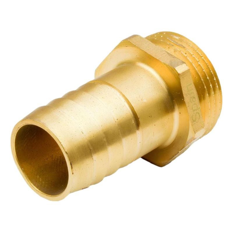 Raccord laiton cannelé embout mâle 33/42 (1"1/4) - Cannelure Ø35mm | Leroy Merlin