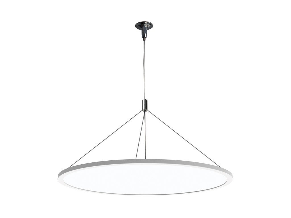 LAMPE LED SUSPENDUE 48W 3000K 120º 230V BLANC | Leroy Merlin