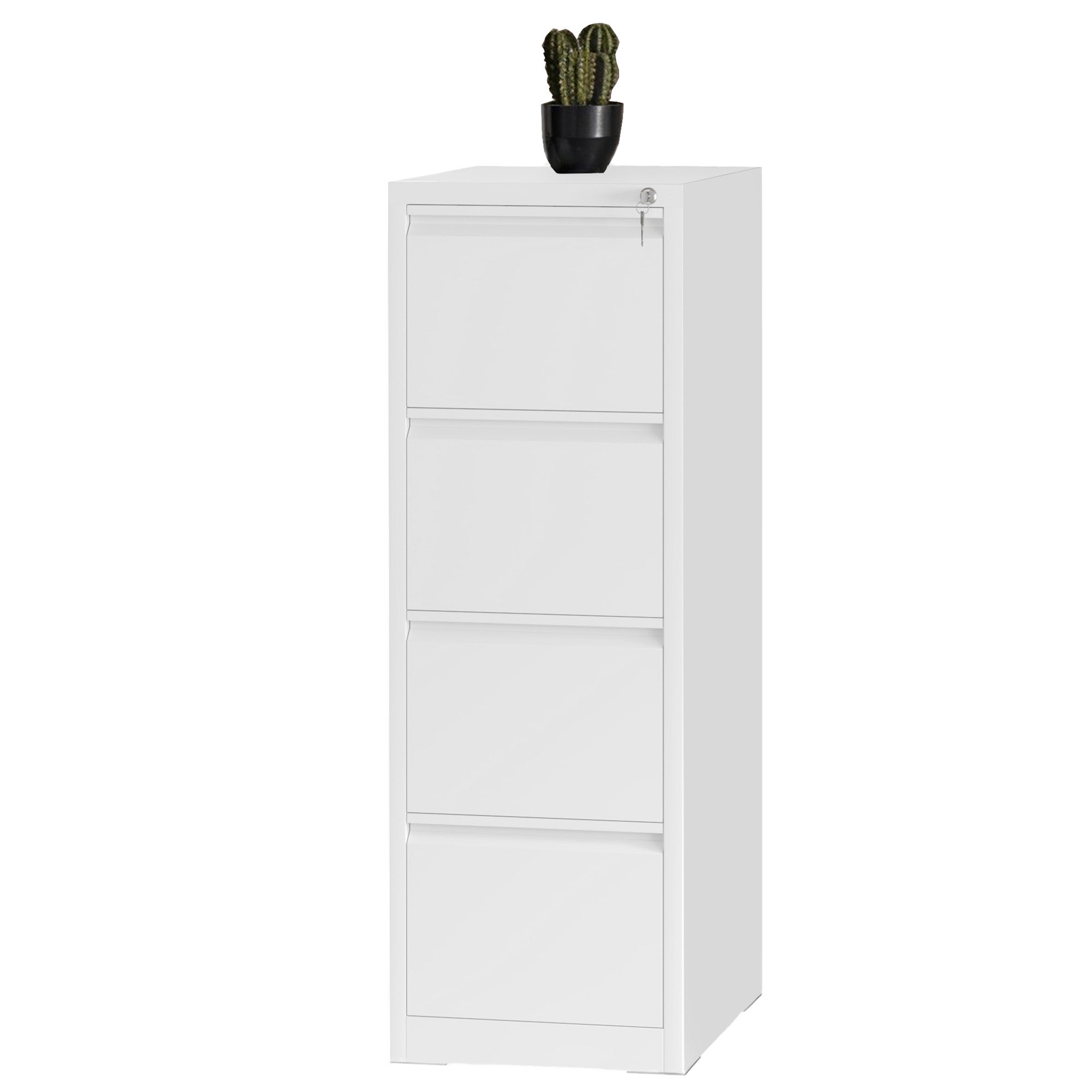 YITAHOME 2 Tiroirs Métal Caisson Bureau - Caisson de Rangement - avec ...