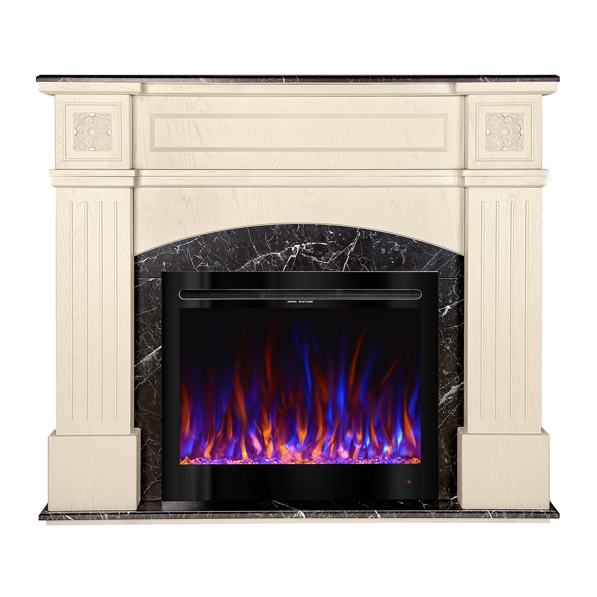 Cheminée électrique Josefina & Colorado Art Flame, 1200 x 1400 x 300 mm ...
