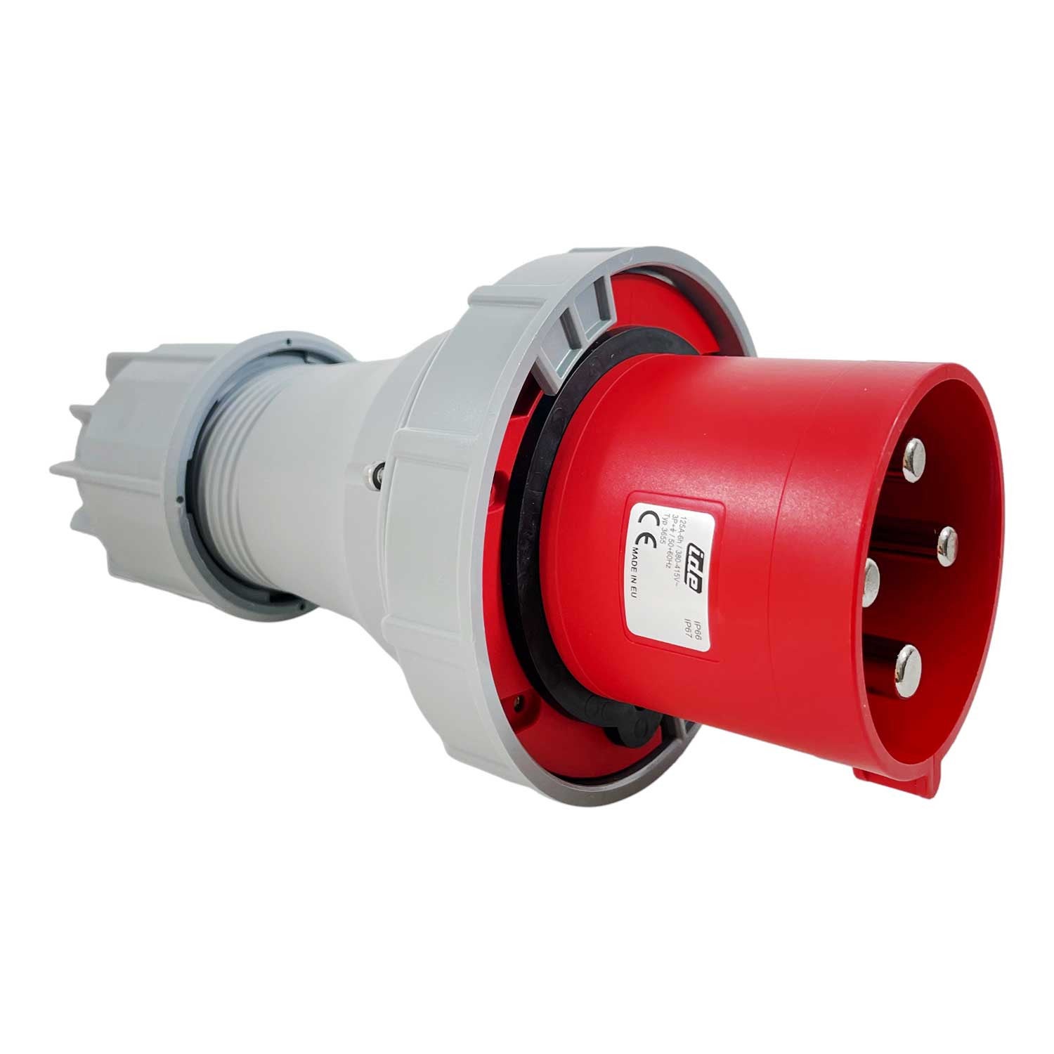 Prise Hypra Triphasé 125a 3p+t - étanche Ip67 - Ide | Leroy Merlin