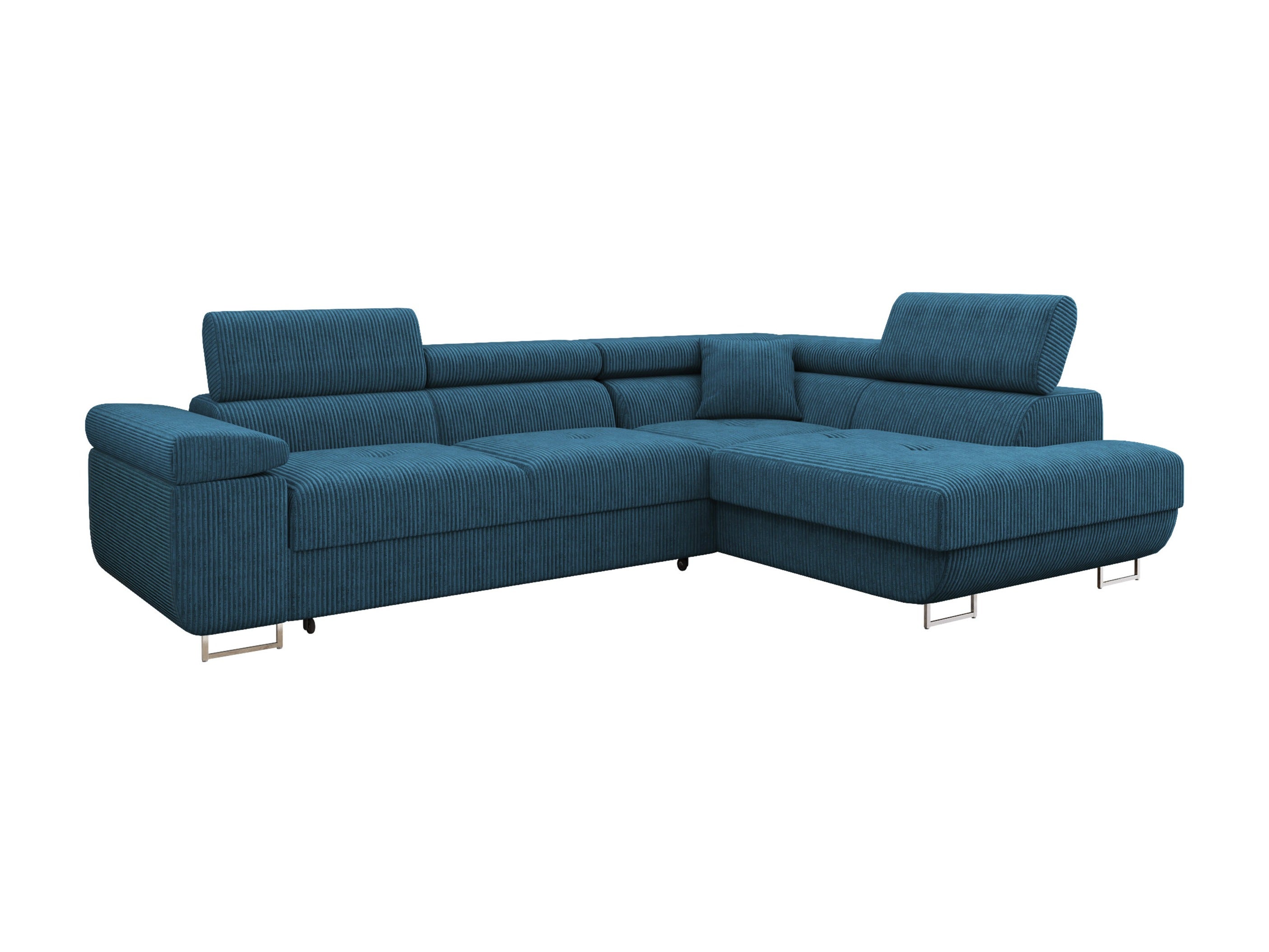 Canapé d'angle Comfivo Vinetum, Bleu, Disponible, 274x203x70cm | Leroy ...