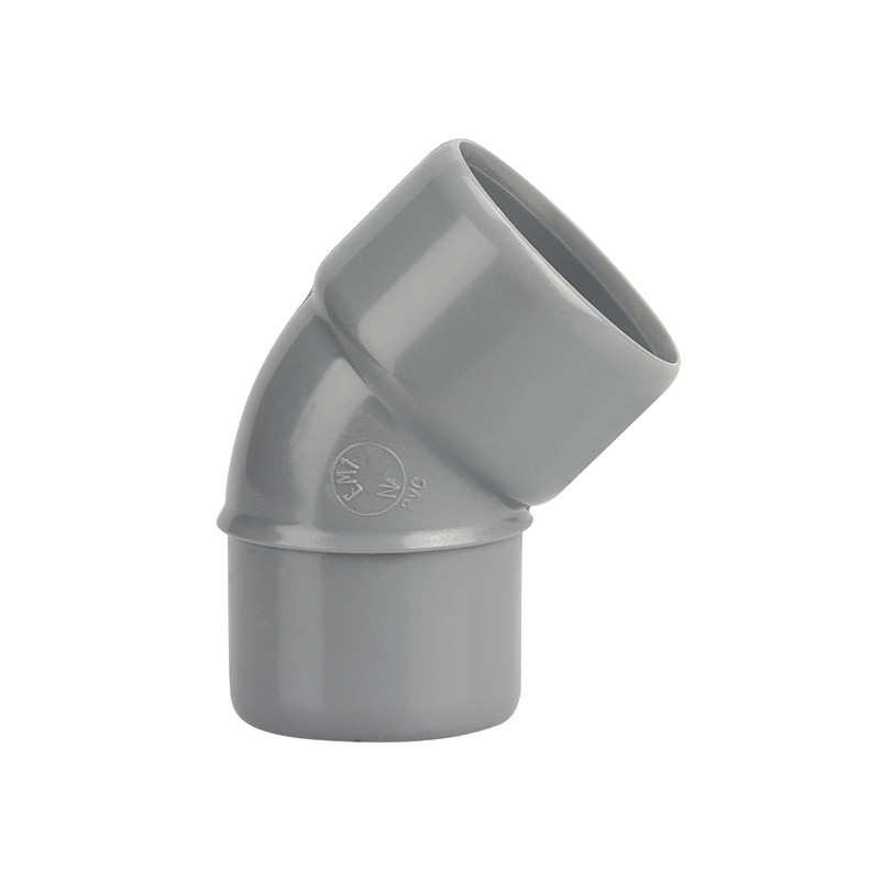 Coude PVC Mâle Femelle 45° D40 WAVIN 3026047 | Leroy Merlin