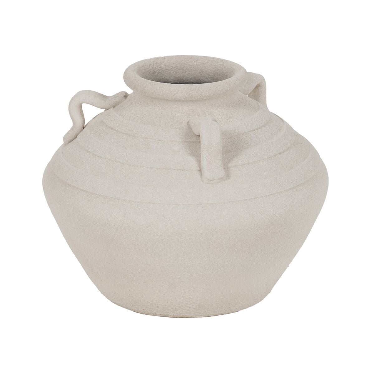 Jarrón Blanco Cerámica 34 x 34 x 30 cm 34 x 34 x 27 cm - Marca: BigBuy ...