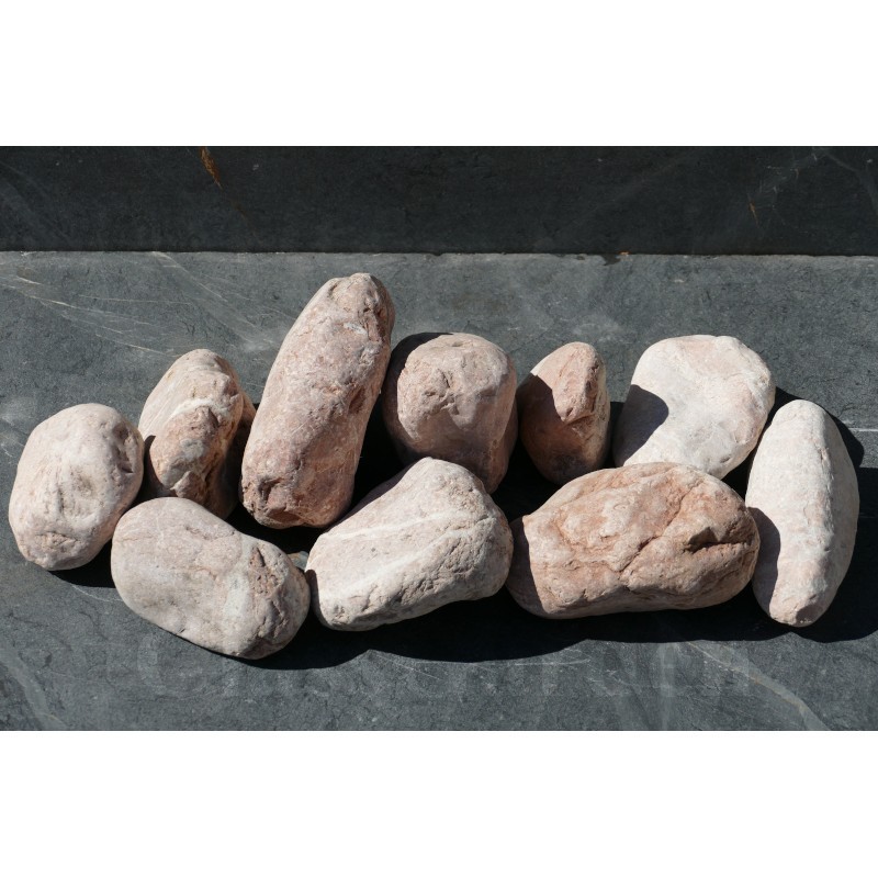 Gros Galet ROUGE 100-200 - pack 10 Galet | Leroy Merlin