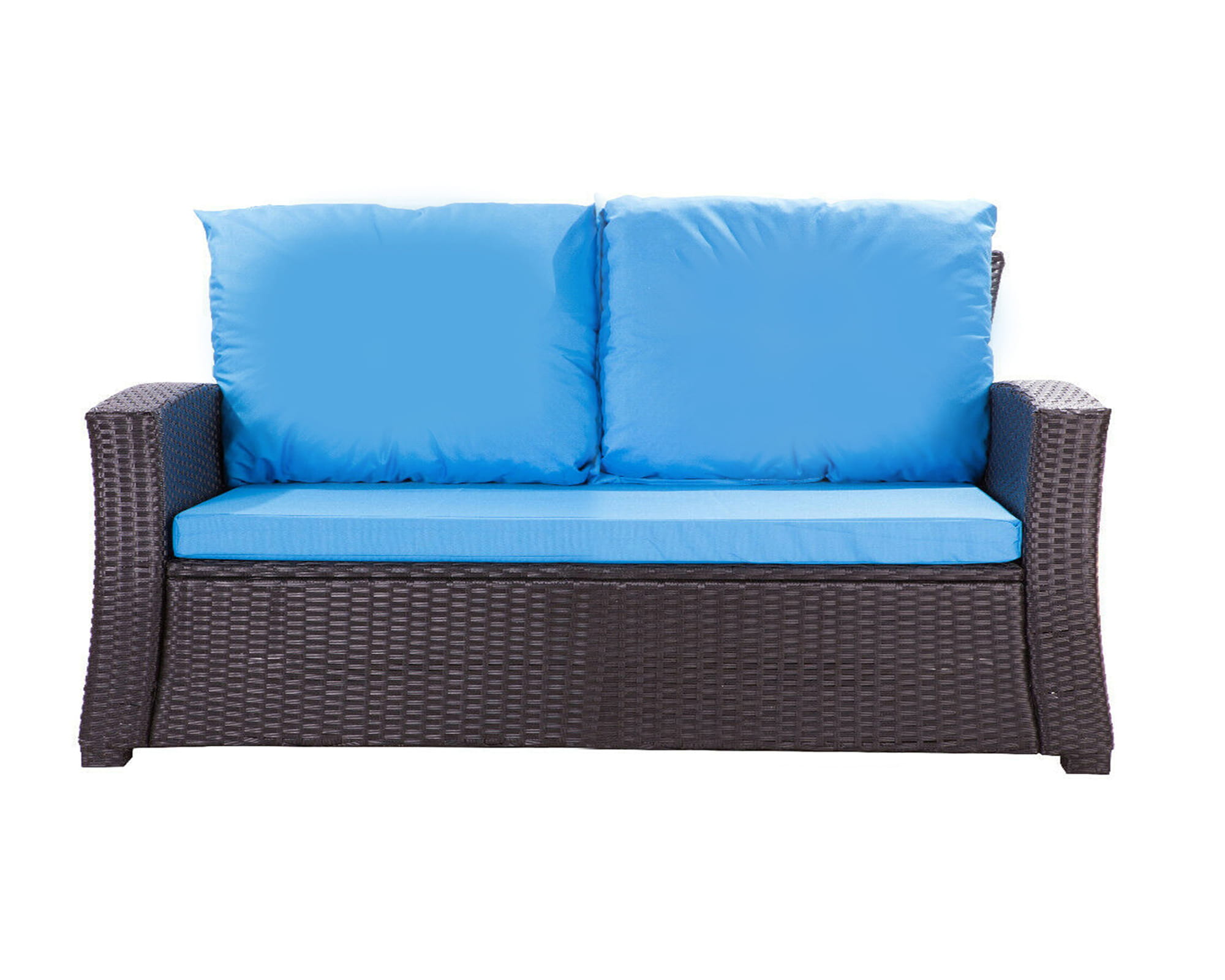Cuscino per divano da esterno blu cuscini per divano 2 posti cuscino ...