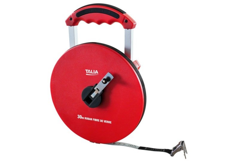 SOFOP TALIAPLAST - Triple décamètre ruban fibre boitier abs | Leroy Merlin