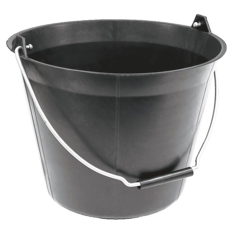 Seau de maçon plastique noir 11L TALIAPLAST 310183 | Leroy Merlin