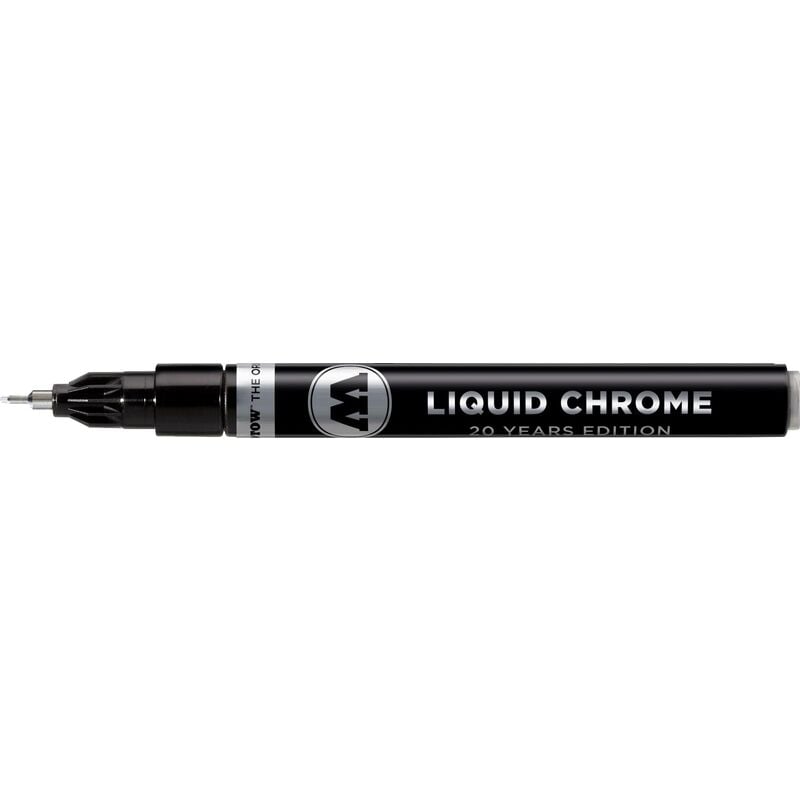 MOLOTOW Liquid Chrome Marker 703101 Marqueur chrome chrome 1 mm X671581 ...